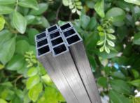 China Carbon Fiber Square Tube Pipe Pultruded Rod Hollow Tube for sale