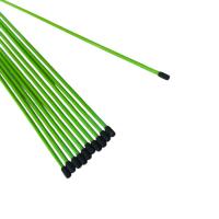 China Corrosion Resistant Fiberglass Pultruded Tube Round Profile Agricultural Garden Planting Support for sale