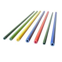 China Irrigation System Fiberglass FRP Pultruded Tube Round Pipe Heavy Duty Agricultural Grade for sale