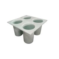 China SMC Fiberglass Components FRP Building Template Waffle Slab For Dust Free Factory for sale