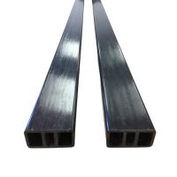 China High Tensile Strength Rectangular Carbon Fiber Square Tube For Equipment for sale