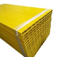 China Anti Slip Shaped Profiles Fiberglass Deck Boards For Walkway Platform for sale