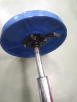 China Blue Adjustable SMC Fiberglass Seat Chair Stool Components For Laboratory for sale