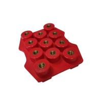China High Strength BMC Components Fiberglass Support Electric Insulators For Processing Parts for sale