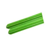 China Green Fiberglass FRP Triangle Rod Frame Pultruded Rod High Strength for sale