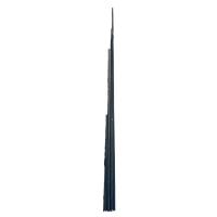 China Pultruded Fiberglass Conical Rod Custom FRP Tapered Pole For Horsewhip Riding Training for sale