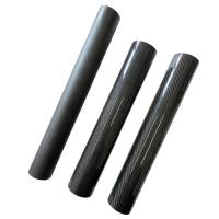 China Sturdy And Wear Resistance Wrapped Carbon Fiber Round Tube For Tools Equipments for sale