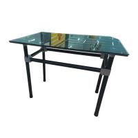 China Light Weight Carbon Fiber Desk Table With Wrapped Tube Legs For Home And Office for sale