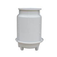 China Water Treatment Anti Corrosion SMC Componets Round Counter Flow FRP Cooling Tower Shell for sale