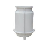 China Water Treatment Anti Corrosion SMC Componets Round Counter Flow FRP Cooling Tower Shell for sale