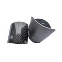 China Custom High Performance Tube Wrapped Carbon Fiber Exhaust Tips For Car And Motor for sale