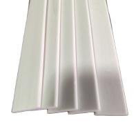China Lightweight Pultruded Fiberglass Flat Strip FRP Flat Bar Smooth Surface Finish for sale
