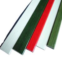China Lightweight Pultruded Fiberglass Flat Strip FRP Flat Bar Smooth Surface Finish for sale