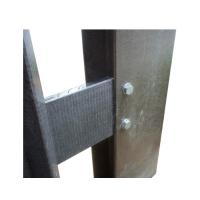 China Anti Aging FRP Fence Posts Fiberglass Fencing Guardrail For Home Garden Farm for sale