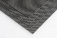 China Luxurious 3K Surface Carbon Fiber Sheet Light And High Strength for sale