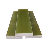 China High Strength Pultruded Solid Square Rod Epoxy Resin Insulator Core For Electric Accessories for sale