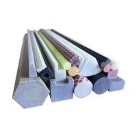 China Fiberglass FRP Pultruded Hexagon Rod With Good Electrical And Mechanical Strength for sale