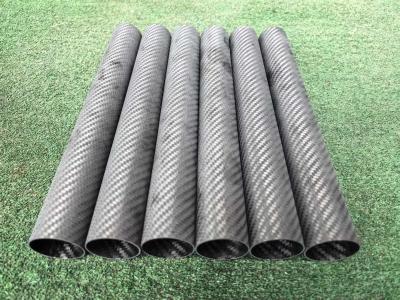 China 3K Carbon Fiber Pultruded Tube UV Resistant Lightweight Composite Customized Industrial Applications for sale