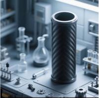 China FRP Carbon Fiberglass Tube Lightweight Design High Strength and Excellent Corrosion Resistance for sale