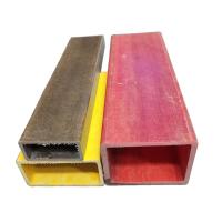 China Anti-Corrosion FRP Square Tube Waterproof And Thermal Insulation Customized Size For Marine/Chemical/Construction for sale