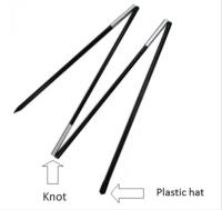 China Golf Swing Trainer Pultruded Tube Foldable 3-in-1 Alignment Rod Practice Drill Training Equipment for sale