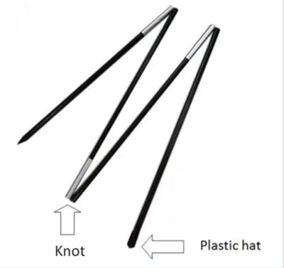 China Golf Swing Trainer Pultruded Tube Foldable 3-in-1 Alignment Rod Practice Drill Training Equipment for sale