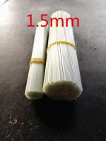China Solid Fiberglass FRP Pultruded Tube Rods Multi Diameter 0.8mm-4.5mm Lightweight Pole Applications for sale