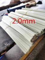 China Solid Fiberglass FRP Pultruded Tube Rods Multi Diameter 0.8mm-4.5mm Lightweight Pole Applications for sale