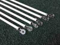 China Multi Diameter Solid Fiberglass FRP Pultruded Tube Rods 5mm-8.5mm Lightweight Durable Pole Applications for sale