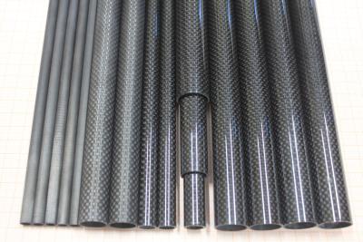 China Thin-Wall Carbon Fiber Tube Custom Size 0.5mm 1mm 2mm, High Strength Lightweight Roll, OEM & CNC Cutting Available for sale