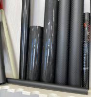 China Thin-Wall Carbon Fiber Tube Custom Size 0.5mm 1mm 2mm, High Strength Lightweight Roll, OEM & CNC Cutting Available for sale