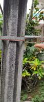 China Weatherproof FRP Fiberglass Pultruded Tube Anti-Corrosion Fence Rust-Free Garden Farm Park Residential Maintenance for sale