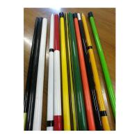 China Customizable Durable FRP Fiberglass Pultruded Tube Flagpole Banner Flag Display Outdoor Construction for sale