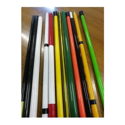 China Customizable Durable FRP Fiberglass Pultruded Tube Flagpole Banner Flag Display Outdoor Construction for sale