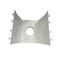 China Custom GRP Drain Channel U Shaped Rain Gutter  GFRP Drainage Channel for sale
