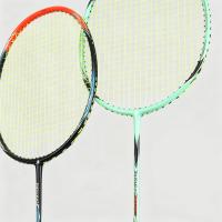 China Factory Direct Single 5U Full Carbon Fiber Badminton Racket Lightweight Training Competition 75-79g for sale