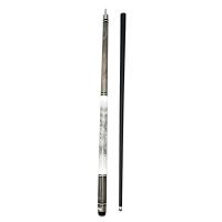 China Factory Direct Two Piece Fiberglass Carbon Fiber Billiard Pool Cue Stick 19oz 150cm Multi Color Snooker Cue for sale