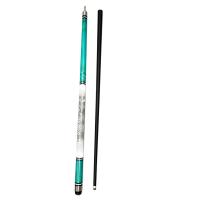 China Factory Direct Two Piece Fiberglass Carbon Fiber Billiard Pool Cue Stick 19oz 150cm Multi Color Snooker Cue for sale
