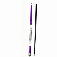 China Factory Direct Two Piece Fiberglass Carbon Fiber Billiard Pool Cue Stick 19oz 150cm Multi Color Snooker Cue for sale