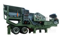 China High Efficiency Mobile Crushing Plant With Vibrating Feeder Impact Crusher for sale