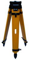 China Heavy Duty SB50 Fiberglass/Wooden Tripod with Round Legs - 8kg Weight, 125cm Package Size for Total Stations for sale