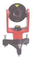 China 1.0 Inch Middle Bubble Prism with YR-18 Adjustable Mini Tribrach for Surveying Equipment -30mm Constant for sale