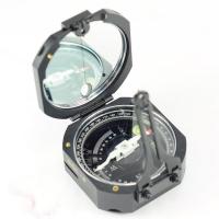 China DQL-8 Aluminium Alloy Surveying Mirror Compass 80×70×35mm with 360° Graduation and 15s Damping for sale