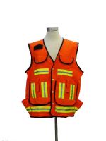 China 3M Reflective Safety Vest SV-MG1 - Cotton/Polyester Construction with Multiple Sizes M/L/XL/XXL for sale