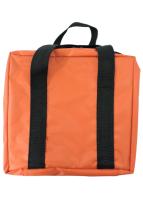 China SB-3 Orange Tool Kit Bag 20cm x 20cm x 12cm 160g Rain-Proof Cotton/Polyester for Prism Sets for sale