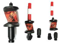 China YR-20AM 360° Leica Style Prism Surveying Accessory with -10mm Offset and 5/8