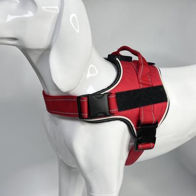 China Padded No Pull Dog Harness Soft Material Prevents Chafing Adjustable Straps Durable Construction Suitable for All Breeds for sale