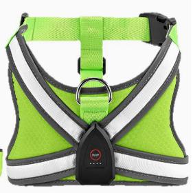 China Water resistant high visibility dog harness featuring breathable mesh padding and secure buckle closure for active dogs for sale