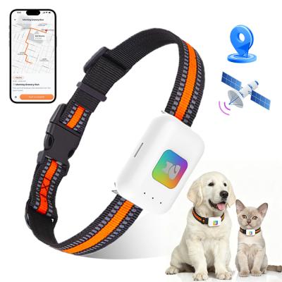 China 4G GPS Pet Tracker with Real-Time Location Tracking Geo-Fence Alerts and Voice Monitor for Dogs and Cats for sale