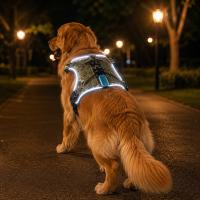 China Padded No Pull Dog Harness Soft Material Prevents Chafing Adjustable Straps Durable Construction Suitable for All Breeds for sale